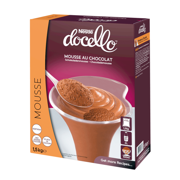 DOCELLO Schokoladenmousse 1.5 kg | Nestlé Professional